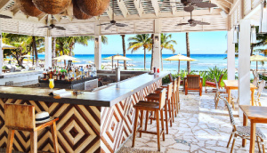 Half moon breakfast bar store